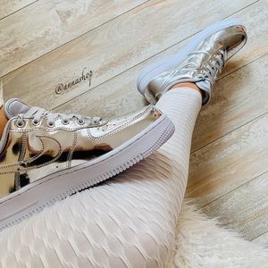 Nike | Shoes | Nwt Nike Air Force Liquid Metal | Poshmark